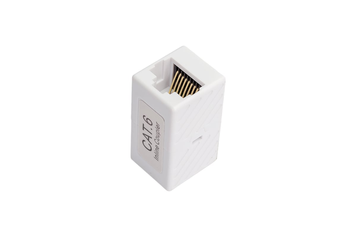 Проходной адаптер Cabeus RJ45-RJ45 (8p8c), категория 6 ...