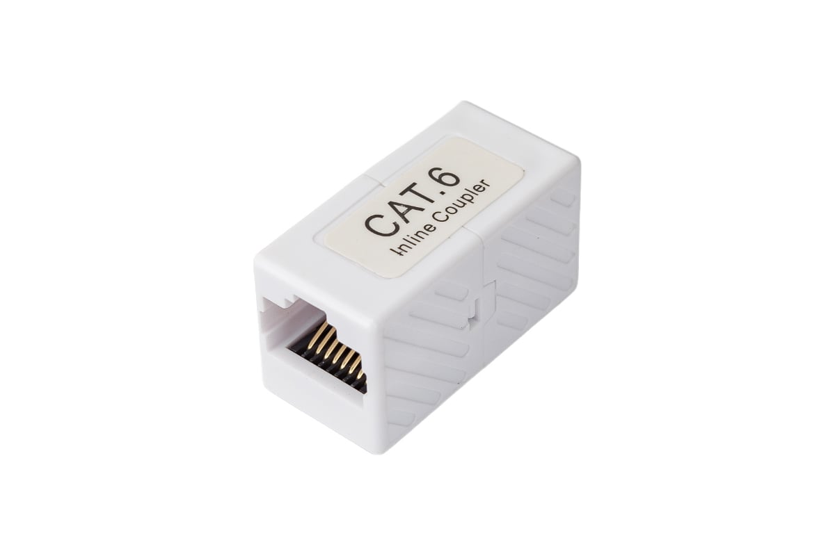 Проходной адаптер Cabeus RJ45-RJ45 (8p8c), категория 6 ...