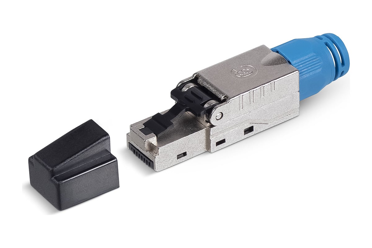 Коннектор RJ-45(8P8C) под витую пару Cabeus категория 8, экранированный ...
