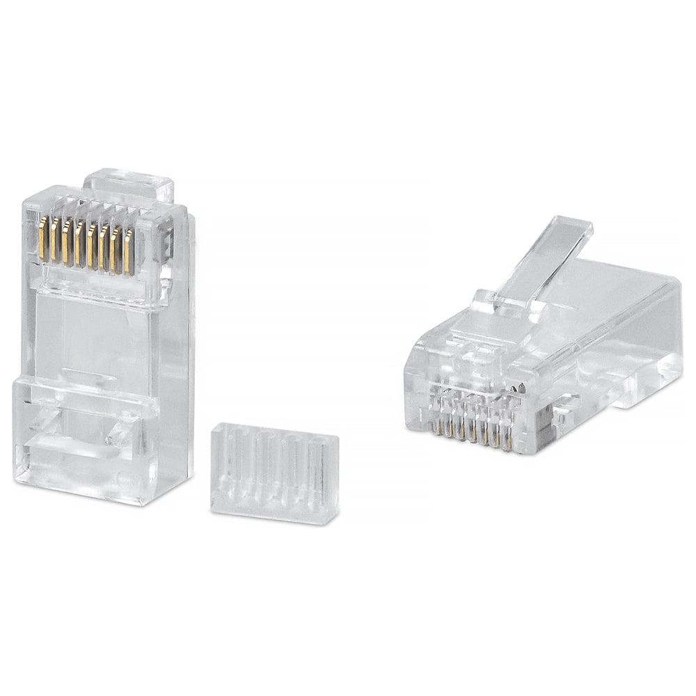 Универсальный коннектор RJ-45 под витую пару Cabeus категория 6, (для ...