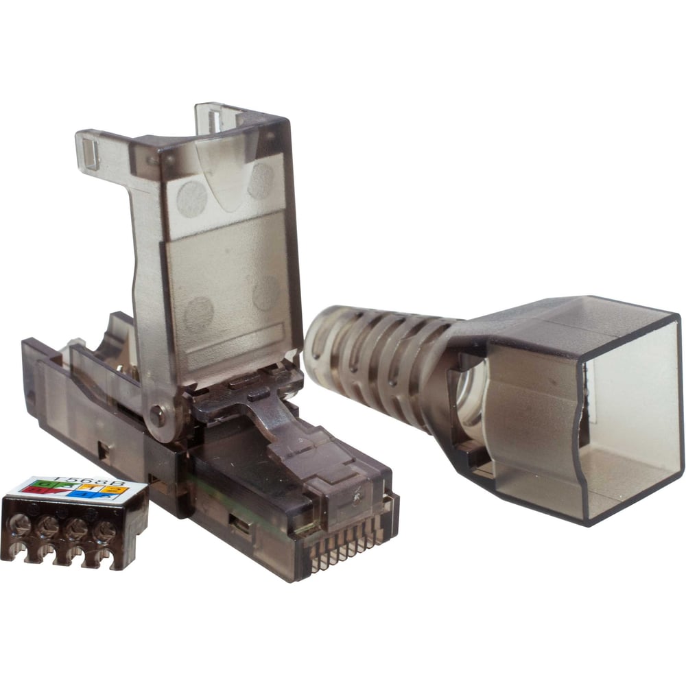 Безынструментальный коннектор (RJ-45) 8P8C SUPRLAN UTP Cat.6A 10-0239 ...