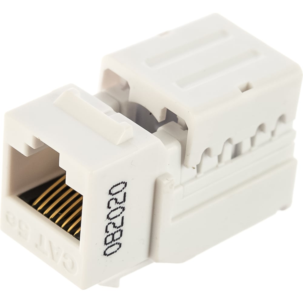 Вставка Keystone Jack RJ-45 8P8C, категория 5e, 110 IDC, заделка с ...