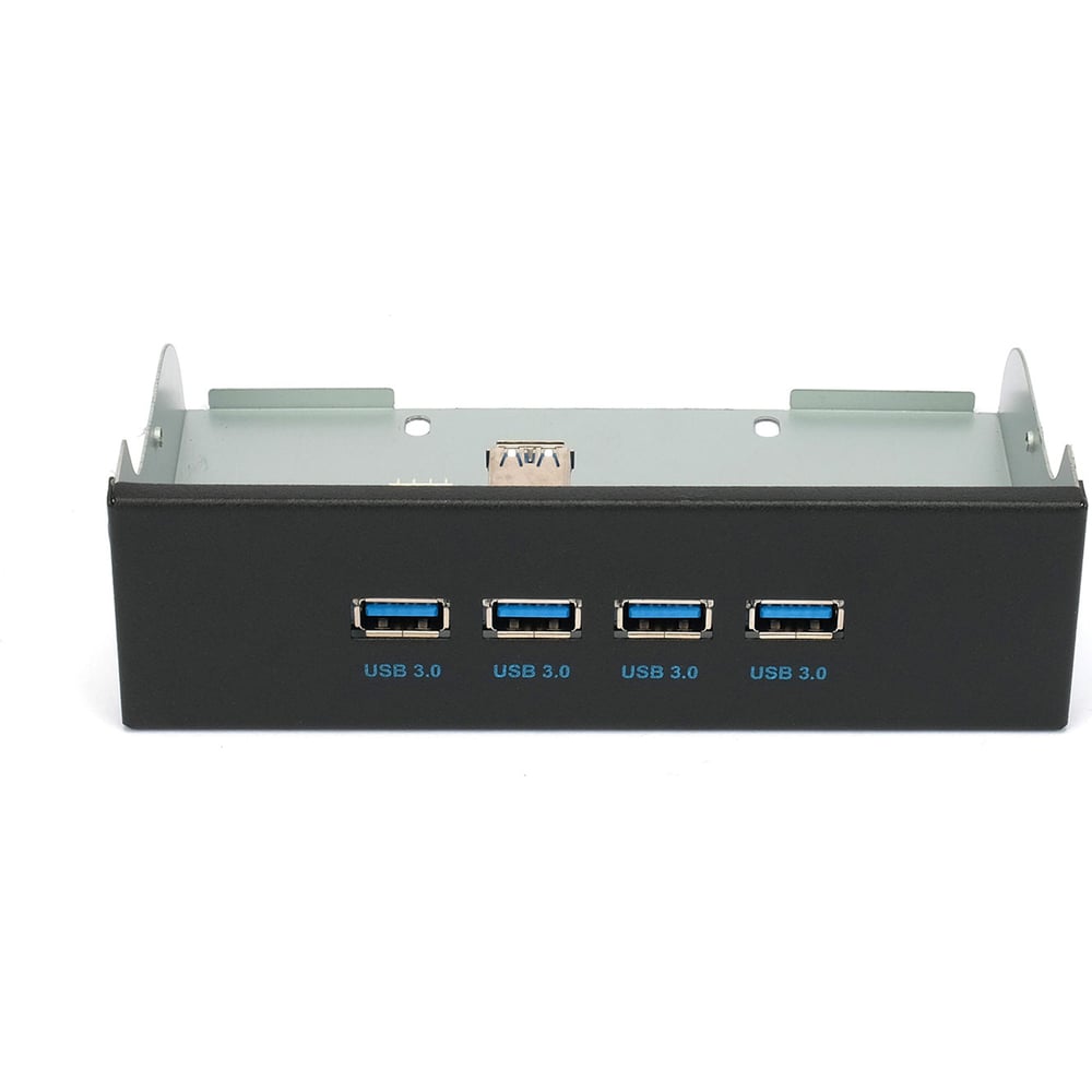 Планка usb 3.0 Gembird на переднюю панель 5.25", 4xusb-a 3.0, FP5.25 ...