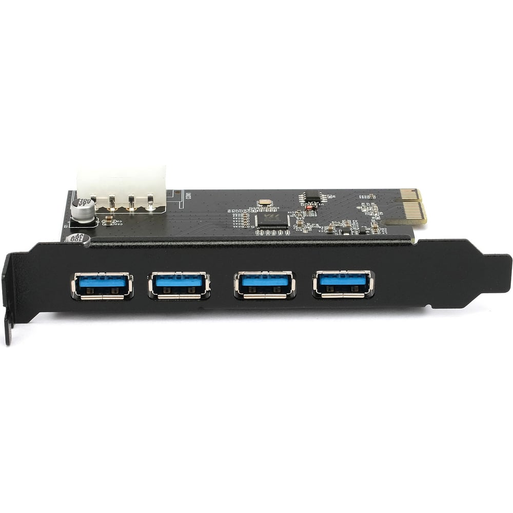 Контроллер Gembird usb 3.0 в разъем pci-e, 4xusb-a, SPCR-04 - выгодная ...