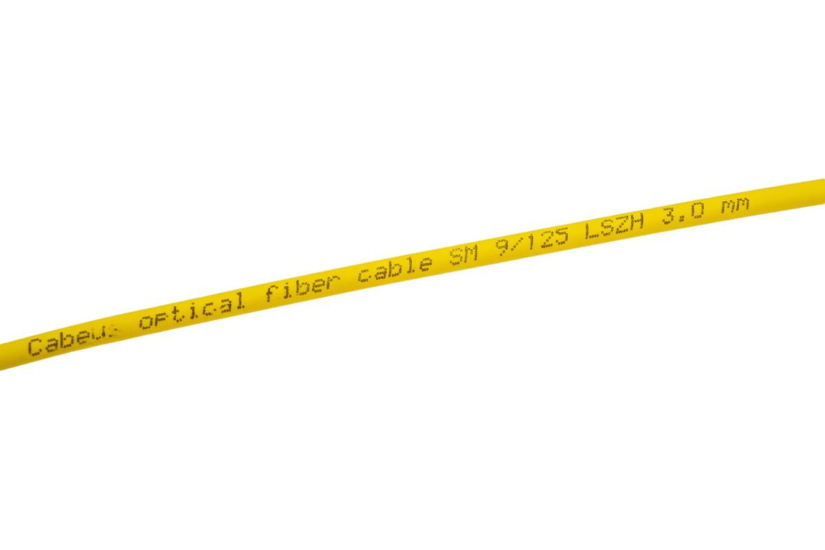 Оптический шнур Cabeus simplex lc-lc 9/125 sm 1м lszh FOP(s)-9-LC-LC-1m ...