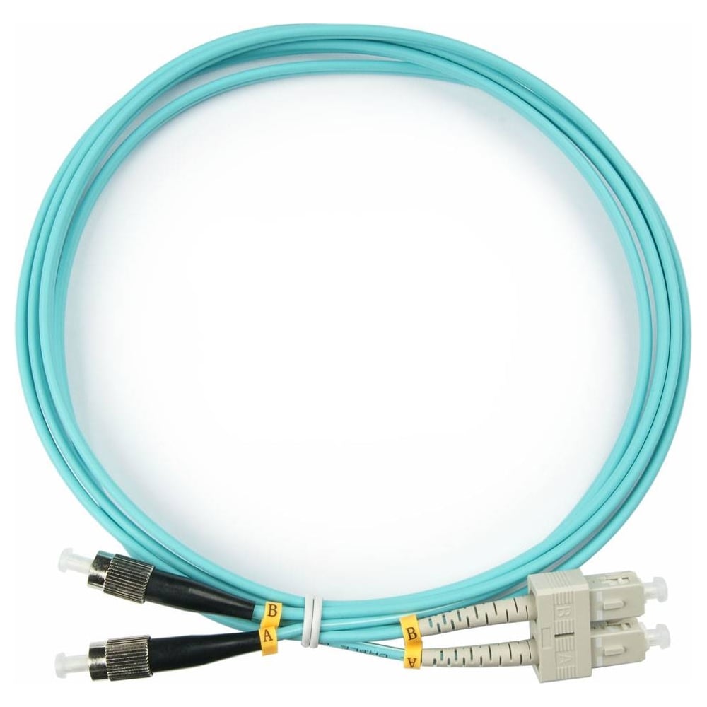 Оптический шнур Cabeus duplex sc-fc 50/125 mm om3 3м lszh FOP-50-SC-FC-3m - выгодная цена ...