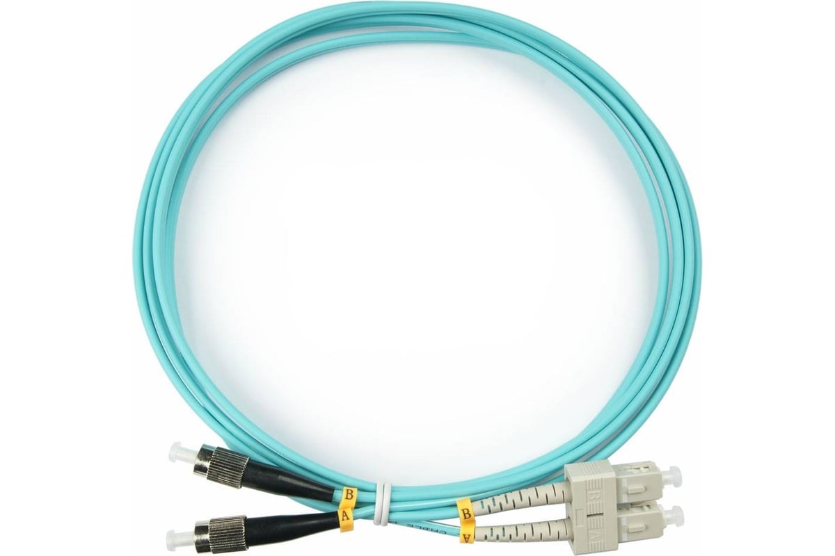 Оптический шнур Cabeus duplex sc-fc 50/125 mm om3 3м lszh FOP-50-SC-FC-3m - выгодная цена ...