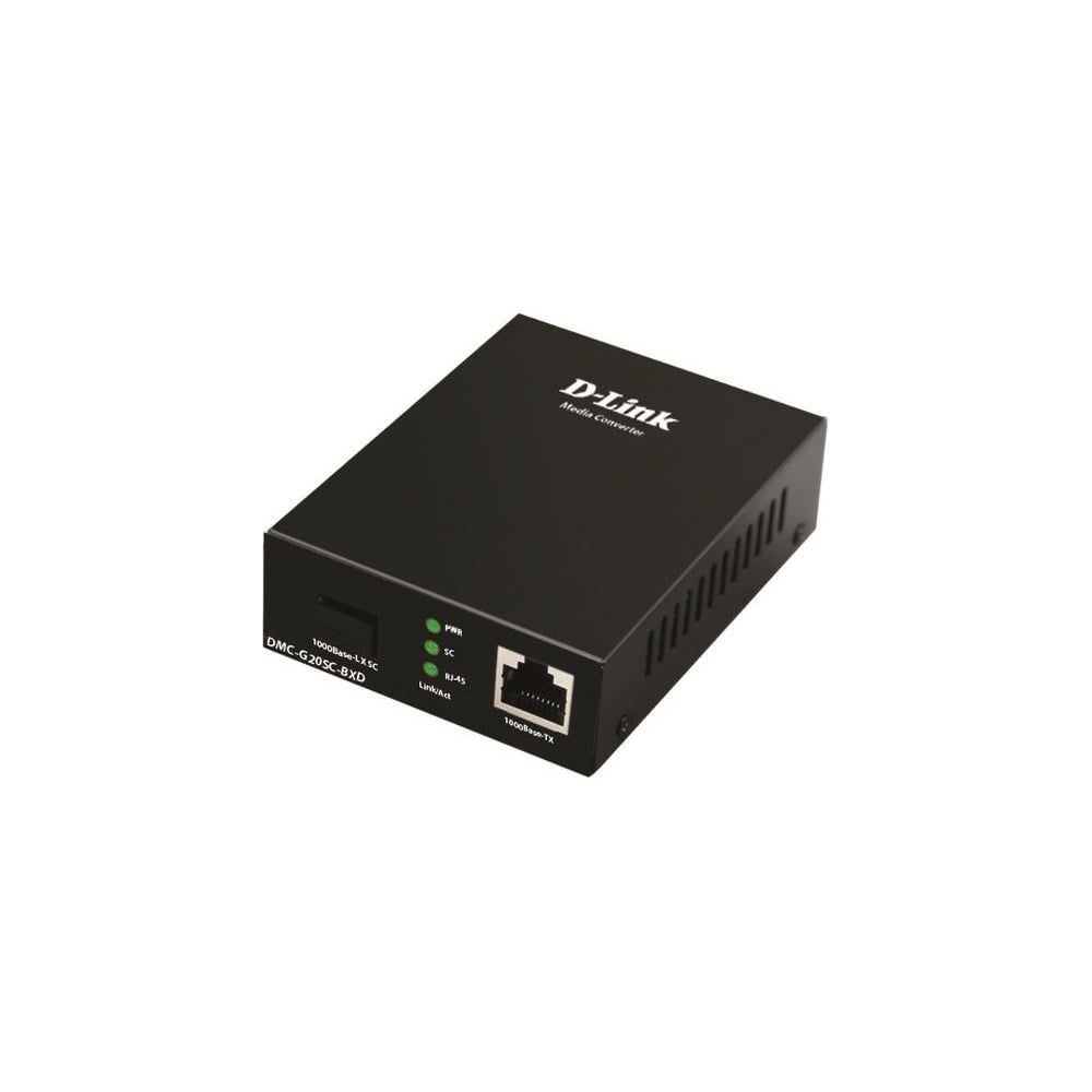 Медиаконвертер d-link Wdm с 1 портом 100/1000base-t и 1 портом 1000base ...