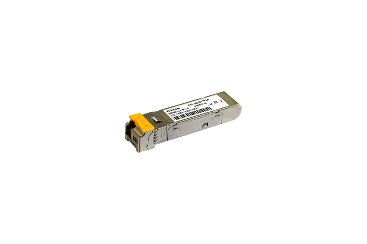 Промышленный wdm sfp-трансивер d-link с 1 портом 1000base-bx-d tx:1550 нм, rx:1310 нм, для ...