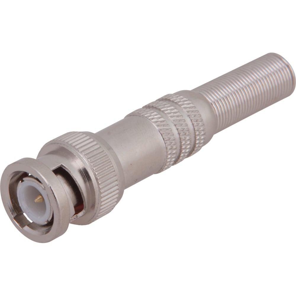 Разъем штекер bnc REXANT под пайку с пружиной металл (универсальный) 05-3075 - выгодная цена ...