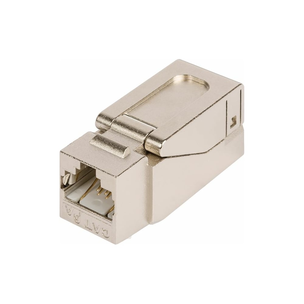 Модуль-вставка NIKOMAX типа Keystone, полный экран, металлик NMC-KJSD2 ...