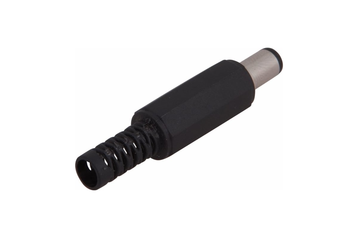 Разъем питания REXANT dc штекер 2,1x5,5мм 14-0311 - выгодная цена, отзывы, характеристики, фото ...