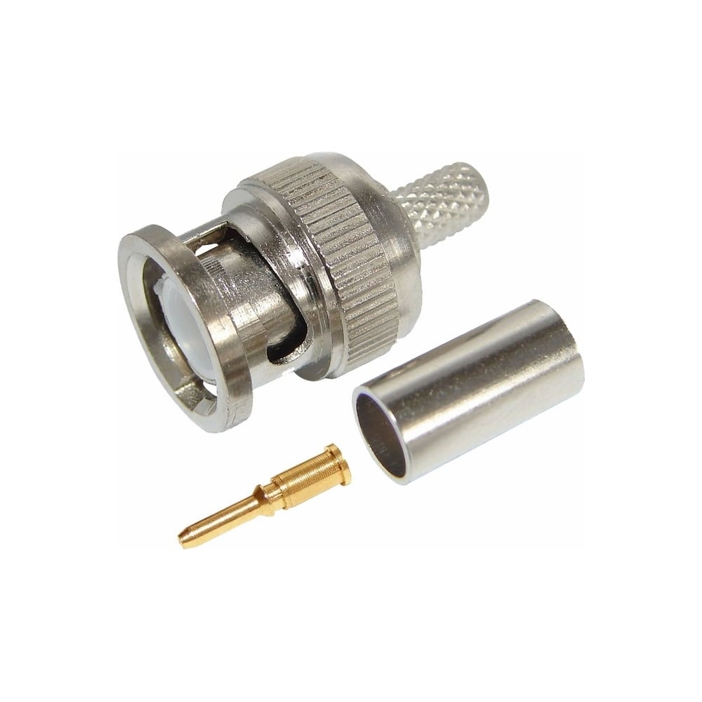 Разъем REXANT BNC штекер RG-59, обжим 05-3002 - выгодная цена, отзывы, характеристики, фото ...