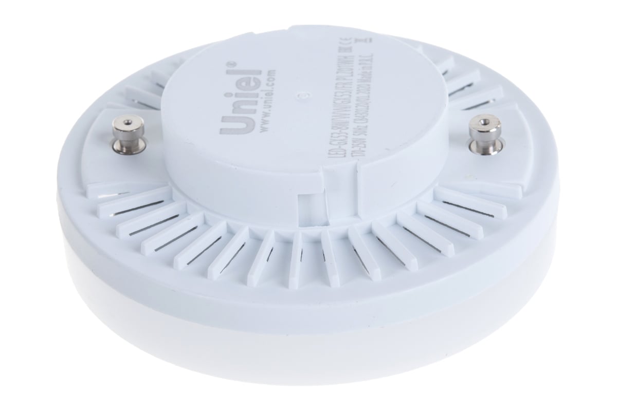 Светодиодная лампа Uniel матовая LED-GX53-8W/WW/GX53/FR PLZ01WH UL ...