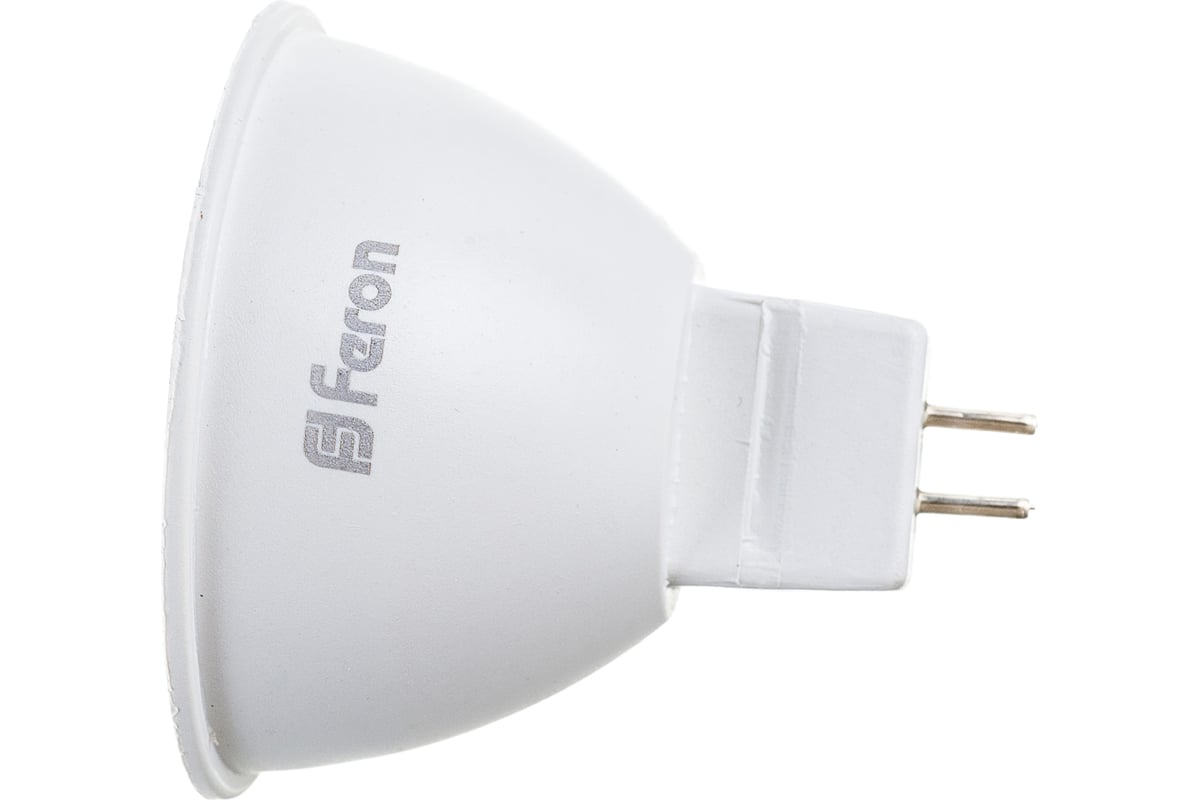 Лампа FERON LED 5вт 230в, G5.3, тепло-белый 25127 - выгодная цена ...