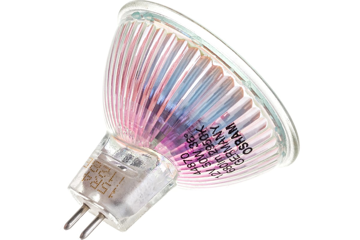 Галогенная лампа спот OSRAM DECOSTAR 44870 WFL 50W 12V GU5.3 20X1 ...