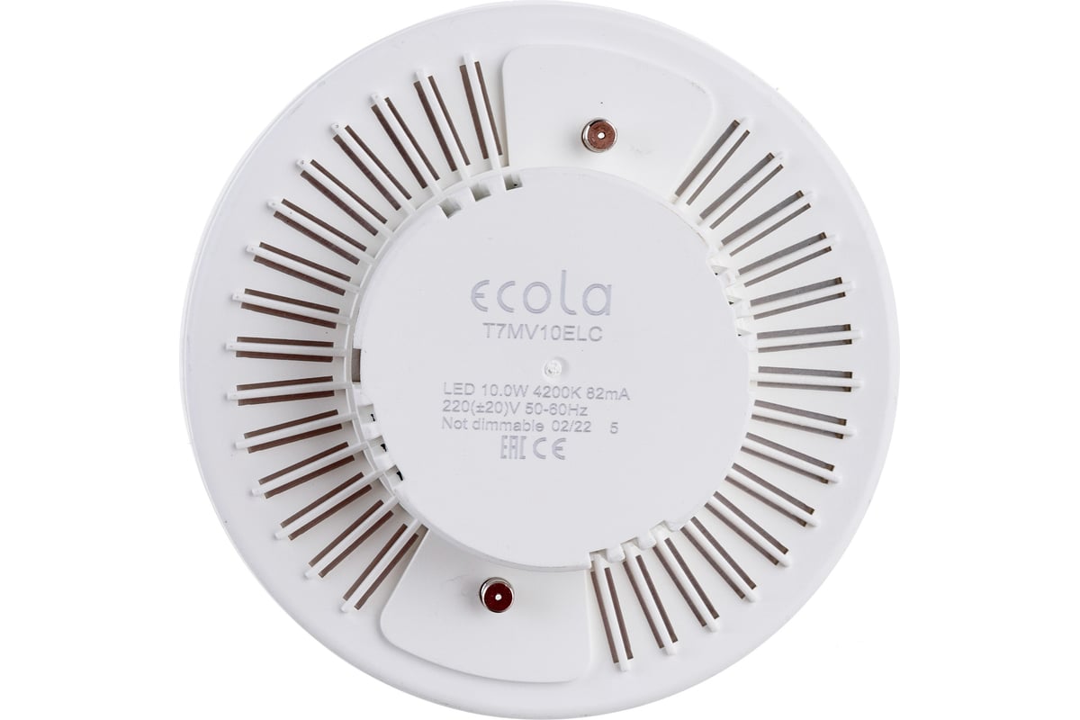Светодиодная лампа Ecola GX70 LED 10,0W Tablet 220V 4200K матовое ...