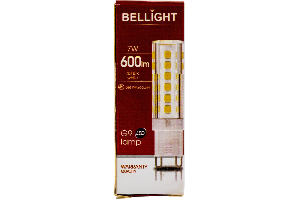 Светодиодная лампа BELLIGHT G9 7W 600Lm 4000к 88297903 - выгодная цена ...