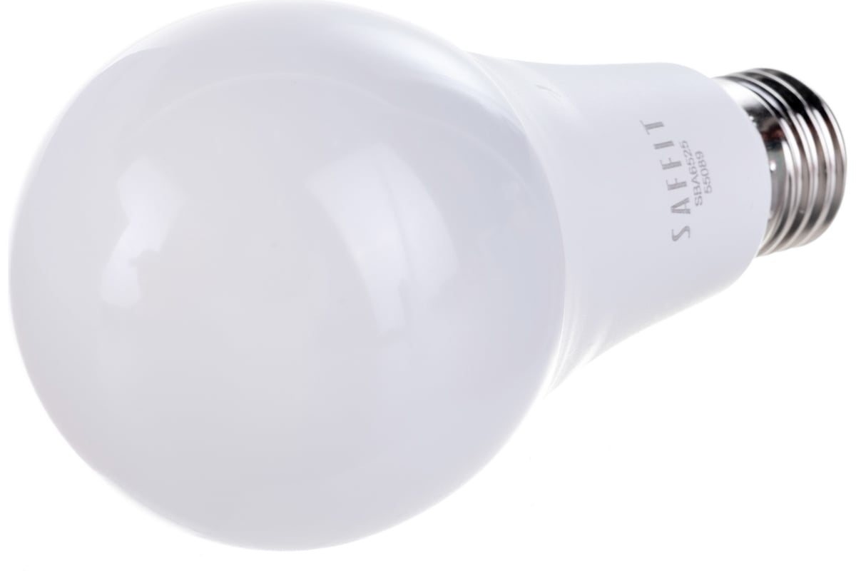 Светодиодная лампа SAFFIT 25W 230V E27 6400K, SBA6525 55089 - выгодная ...