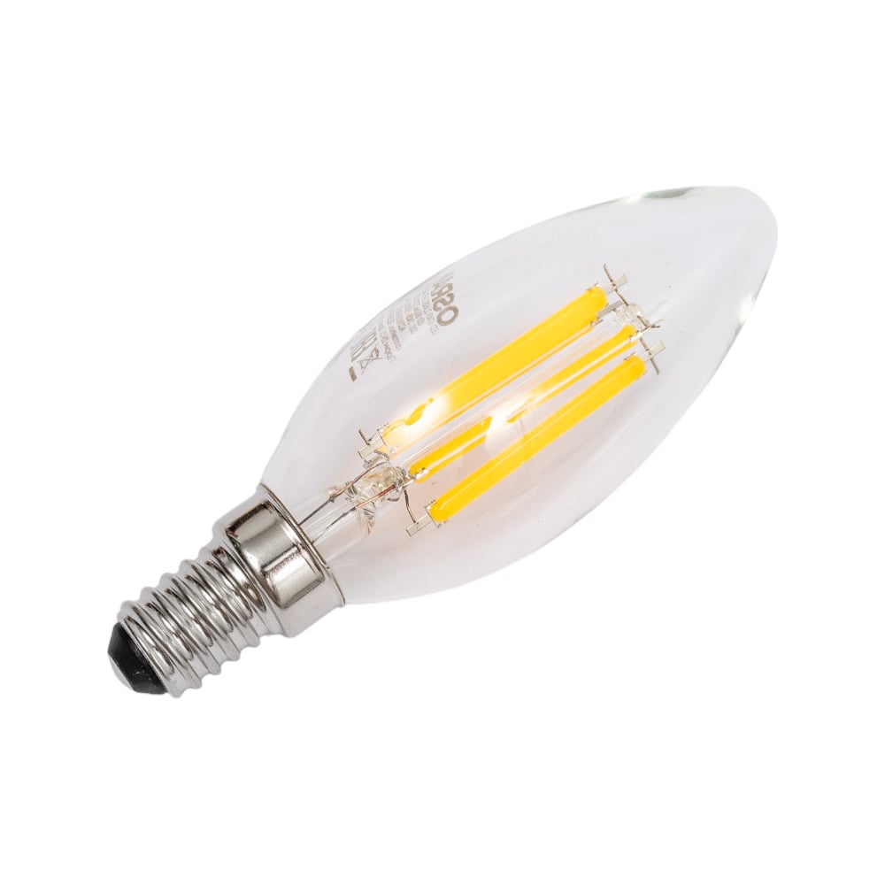 Филаментная светодиодная лампа Osram LS CLB75 6W/827 230V FIL CL E14 10x1 4058075684812 ...