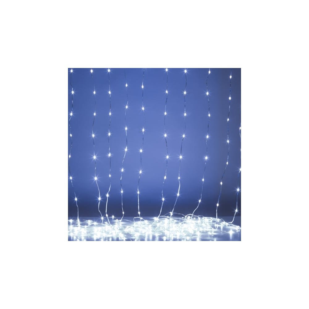 Светодиодная новогодняя гирлянда ЭРА ENIN300WD занавес, водопад ...