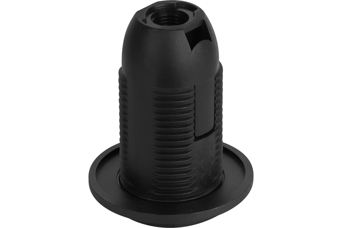 Патрон duwi E14 люстровый, с кольцом, черный 24525 4 - выгодная цена ...