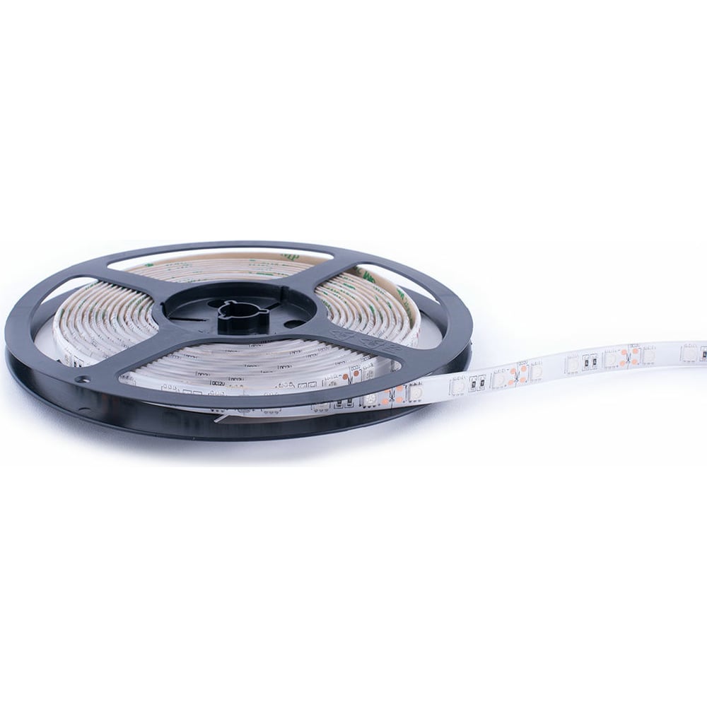 Светодиодная лента SWG 14,4 Вт/м SMD5050 Закрытая IP65 Цвет Желтый 12В ...