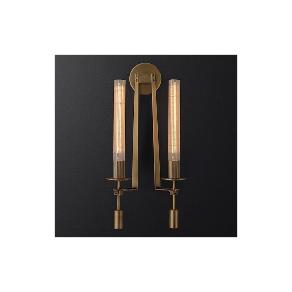 Бра IMPERIUMLOFT RH Fontanelle Double Wall Lamp 106461-22 - выгодная ...