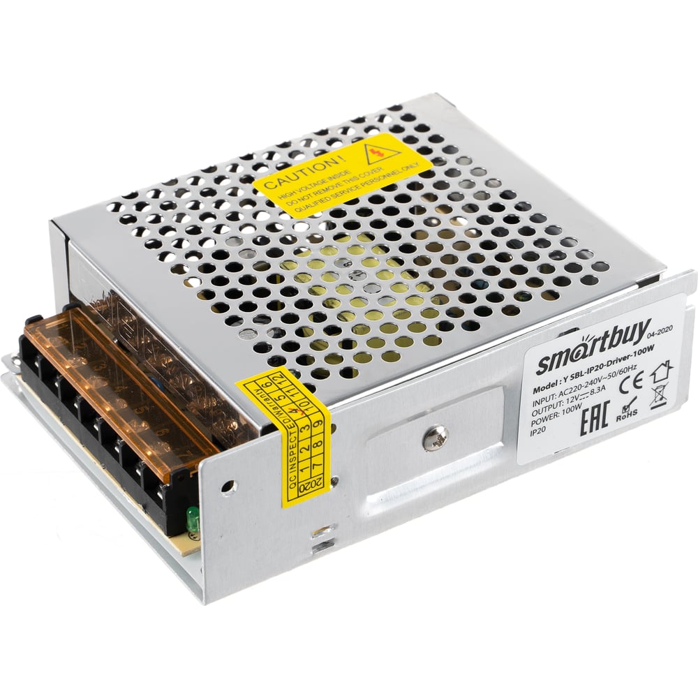 Драйвер для LED ленты Smartbuy LED, IP20-100W SBL-IP20-Driver-100W ...