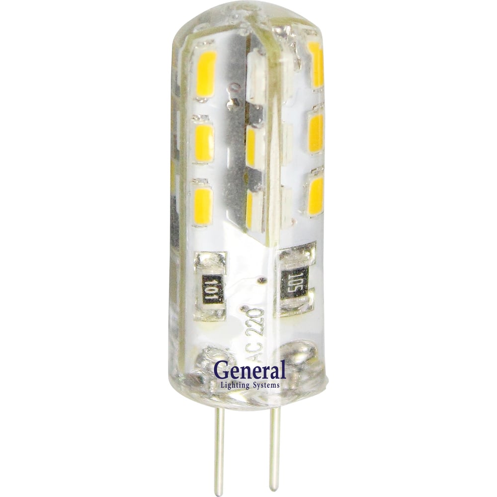 Светодиодная лампа General Lighting Systems G4-3W-S-220V-2700K 651200 ...