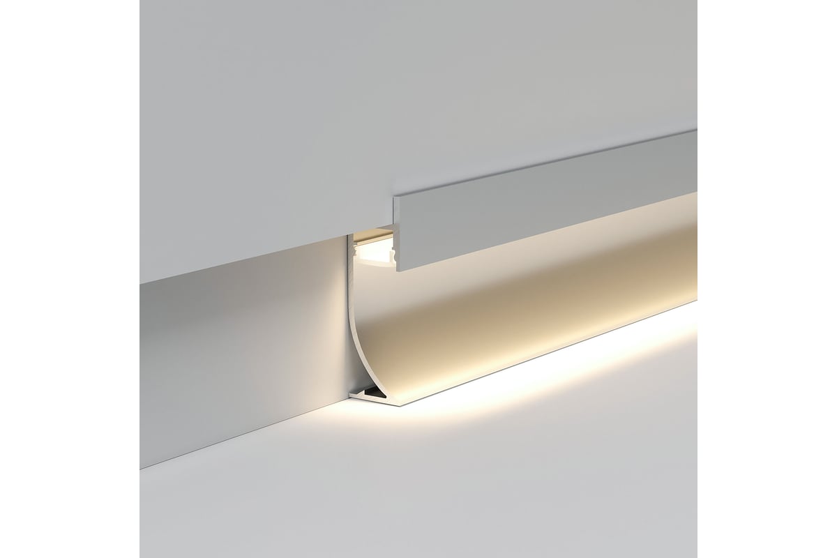 Алюминиевый профиль Elektrostandard для плинтуса под светодиодную ленту ...