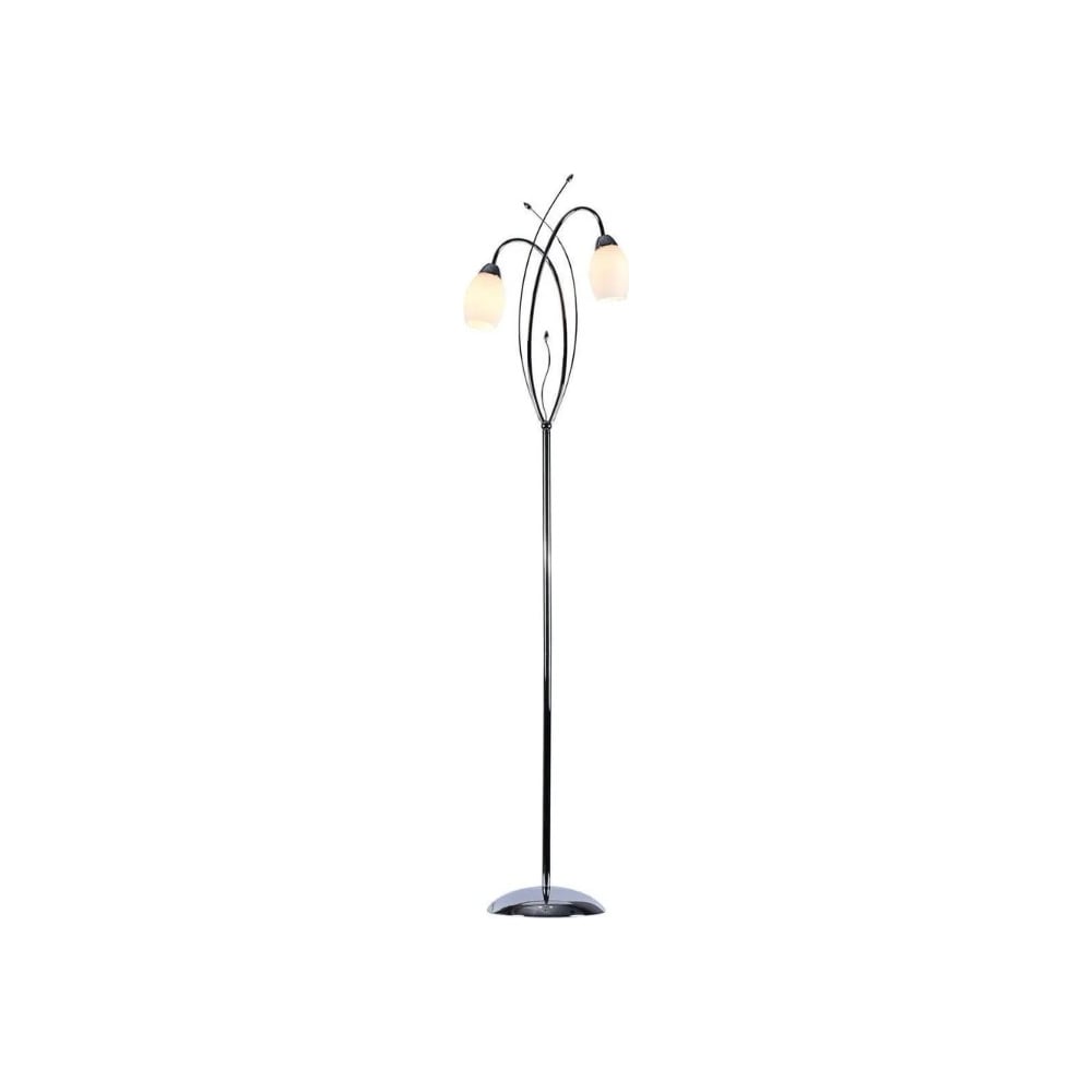 Напольный светильник ESCADA E27*60W Chrome/White 10161/L - выгодная ...