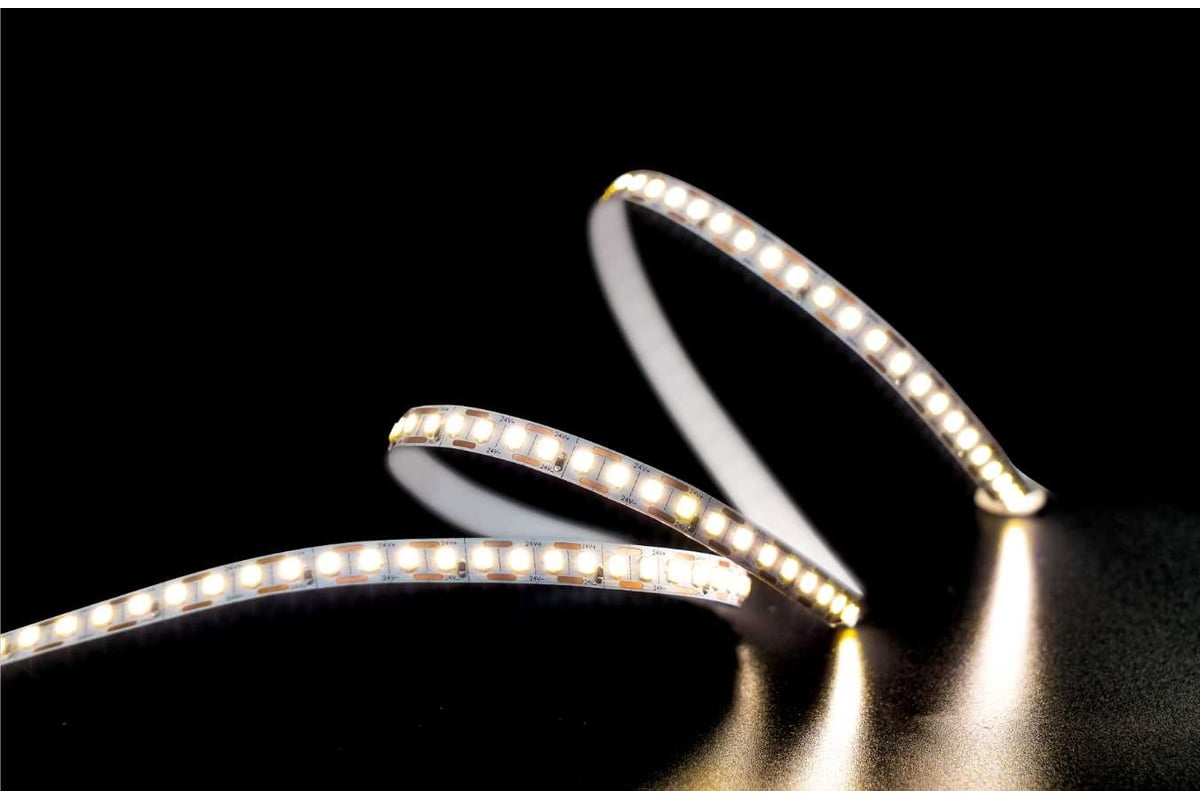 Светодиодная лента IPRO 3000К 10Вт/м CRI90 120SMD 24В 5000x8х1,5мм ...