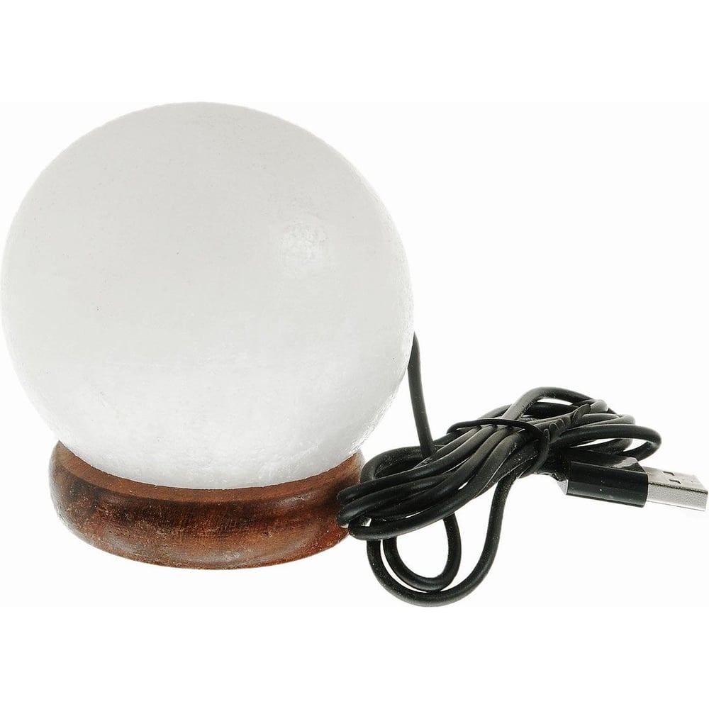 Солевая лампа ZENET "Шар" USB ZET-128 - выгодная цена, отзывы ...