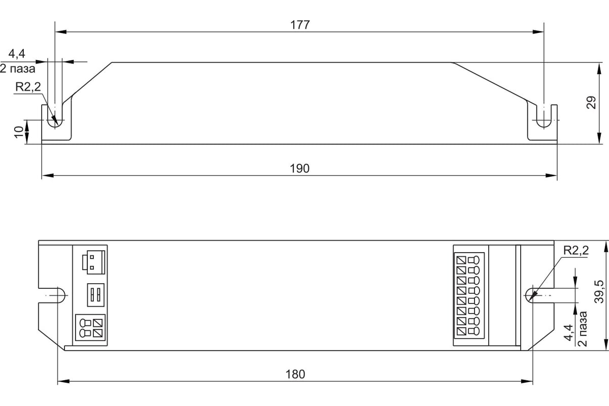 Блок аварийного питания IEK БАП200-3,0 для LED LLVPOD-EPK-200-3H ...