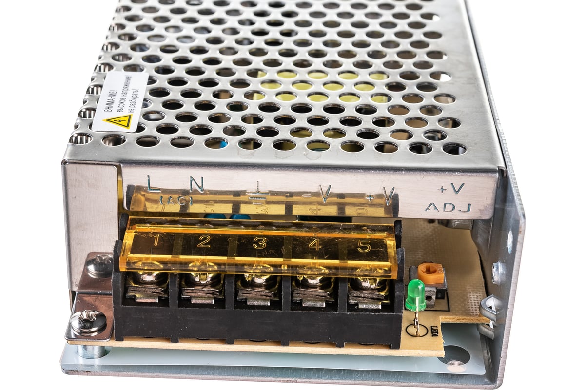 Драйвер IEK LED, ИПСН-PRO, 60Вт, 12В блок - клеммы IP20 LSP1-060-12-20 ...