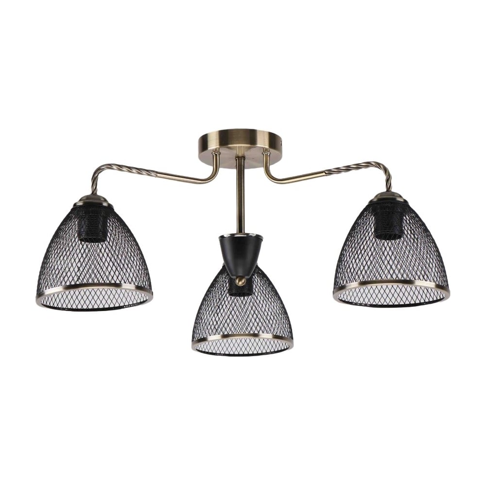 Люстра ЭкономСвет классическая 12142/3AB BK - выгодная цена, отзывы, характеристики, фото ...