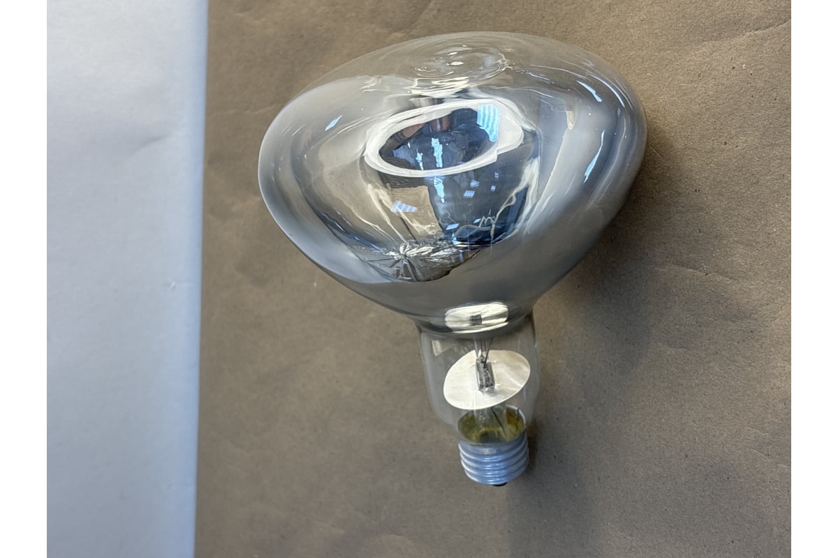 Термоизлучатель КЭЛЗ ИКЗ 220-250 R127 E27 цветная 15 8105025 - выгодная ...