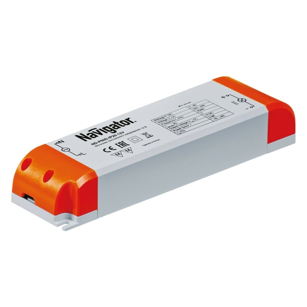 Драйвер Navigator ND-P60S-IP20-12V 94679 - выгодная цена, отзывы ...