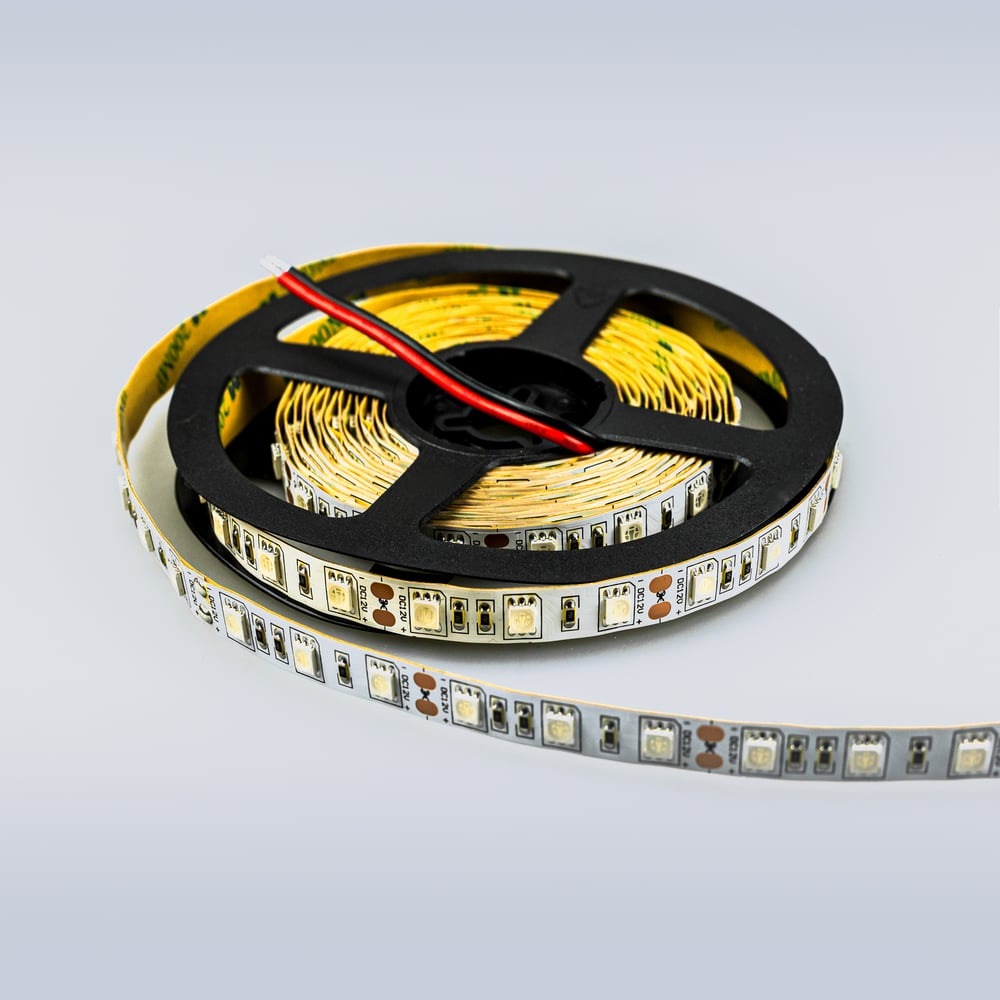 Светодиодная лента ELEGANZ LUX 5050 60 LED (14.4W/M) 12V КРАСНАЯ IP20, 5м EL-LS-14R - выгодная ...