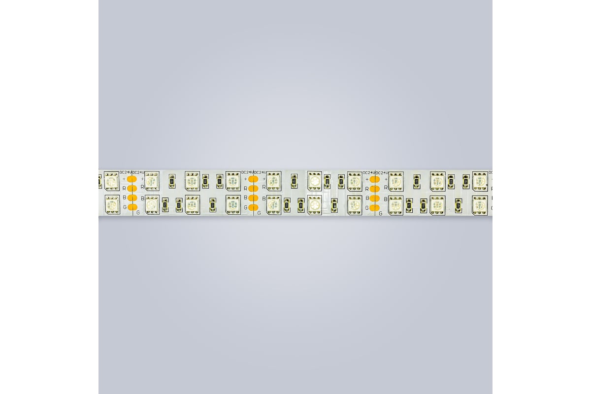 Светодиодная лента ELEGANZ LUX 24V 5050 120 LED (28.8W/M) RGB IP20 ...