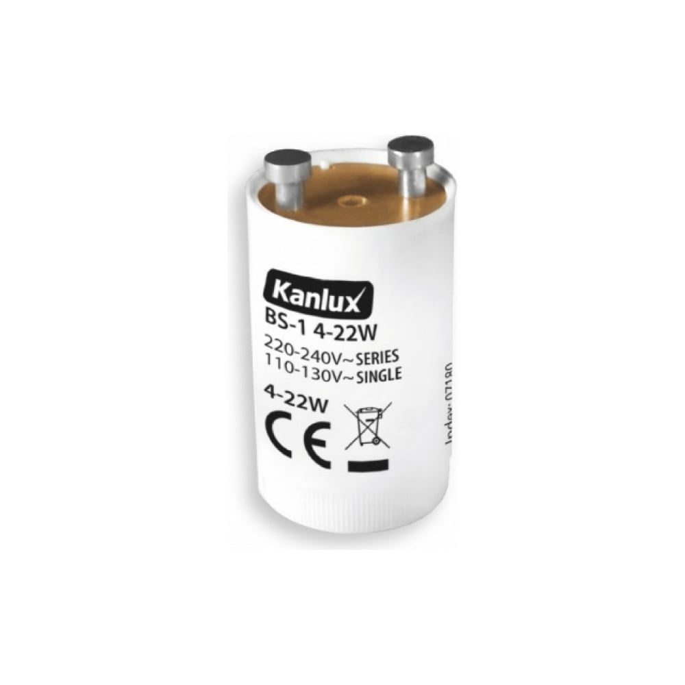 Стартер для люминесцентных ламп KANLUX BS-1 4-22W 7180 - выгодная цена ...