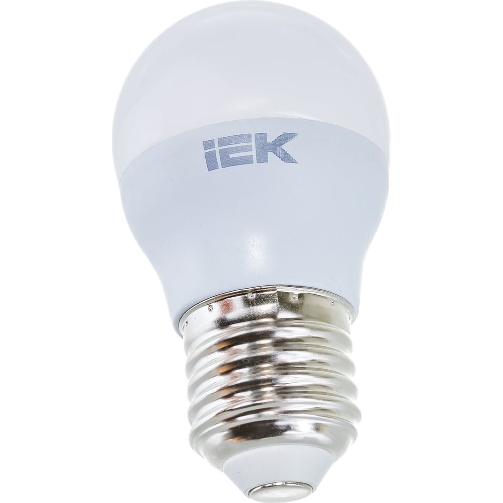 Лампа IEK LED, G45, шар, 5вт, 230В, 3000К, E27 LLE-G45-5-230-30-E27 - выгодная цена, отзывы ...