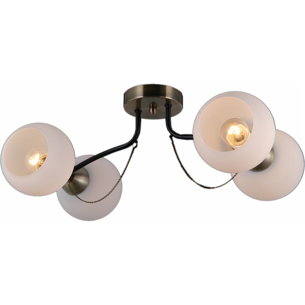 Потолочная люстра ILLUMICO IL0035-4CSQ-79 BK AB - выгодная цена, отзывы ...