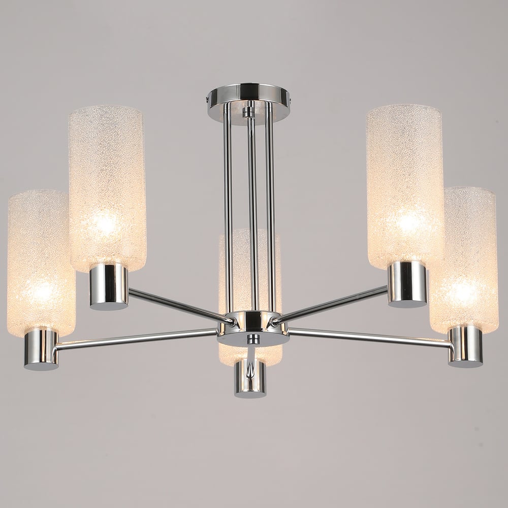 Потолочная люстра ILLUMICO IL0317-5C-79 CR - выгодная цена, отзывы ...