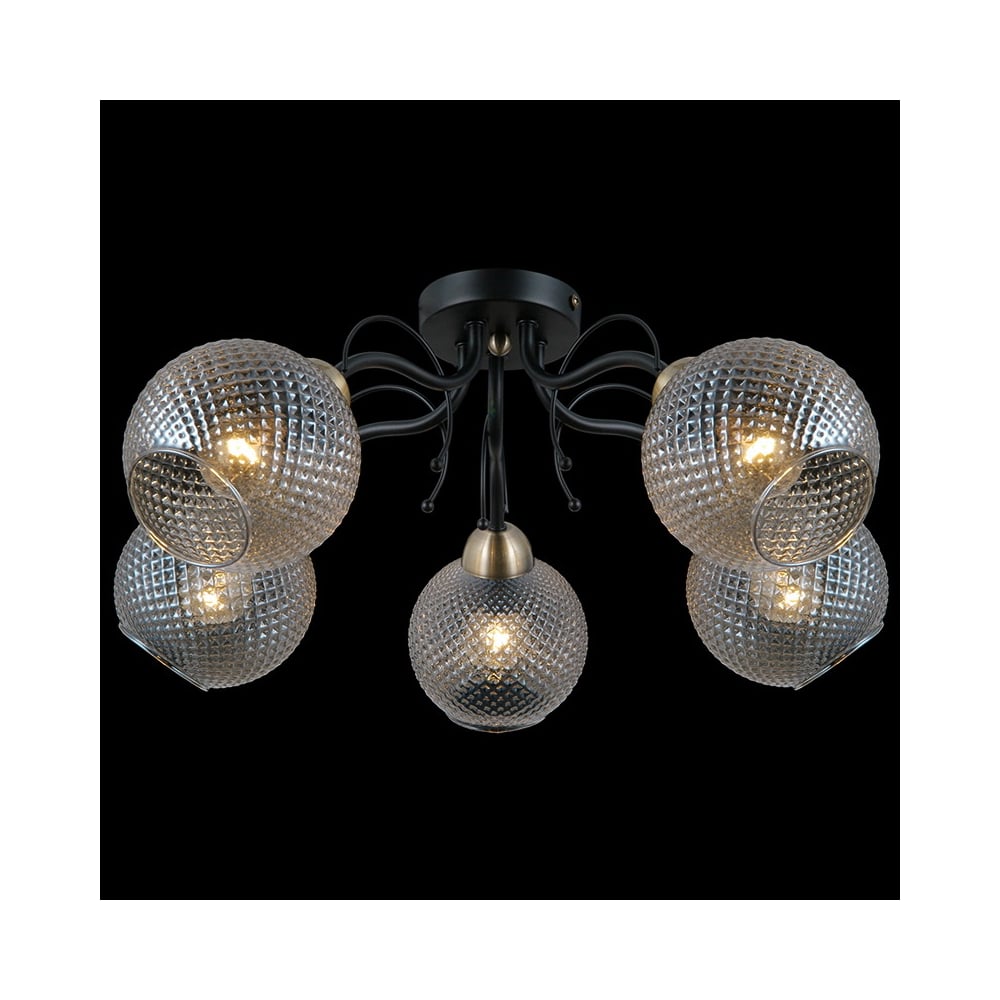 Потолочная люстра ILLUMICO IL0190-5CSQ-79 BK AB - выгодная цена, отзывы ...
