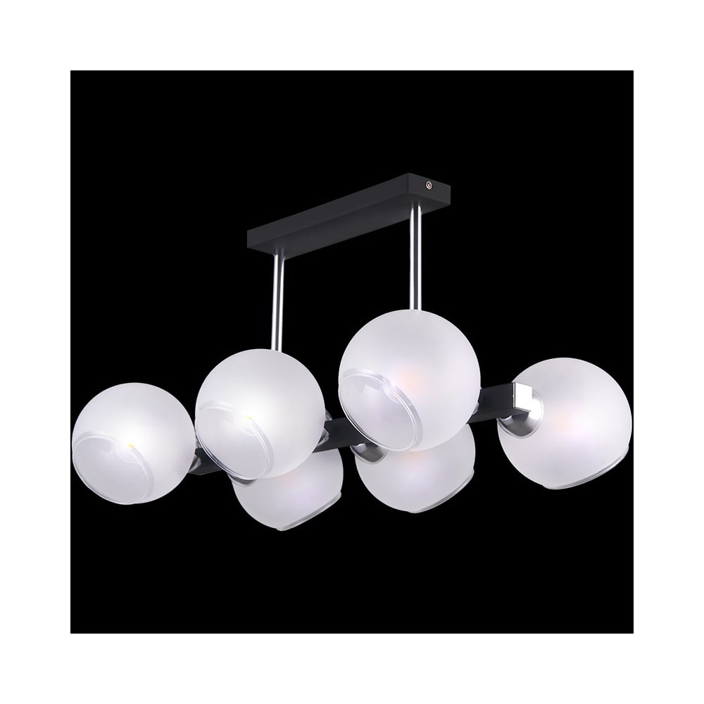 Потолочная люстра ILLUMICO IL9559-6PSQ-79 CR BK - выгодная цена, отзывы ...