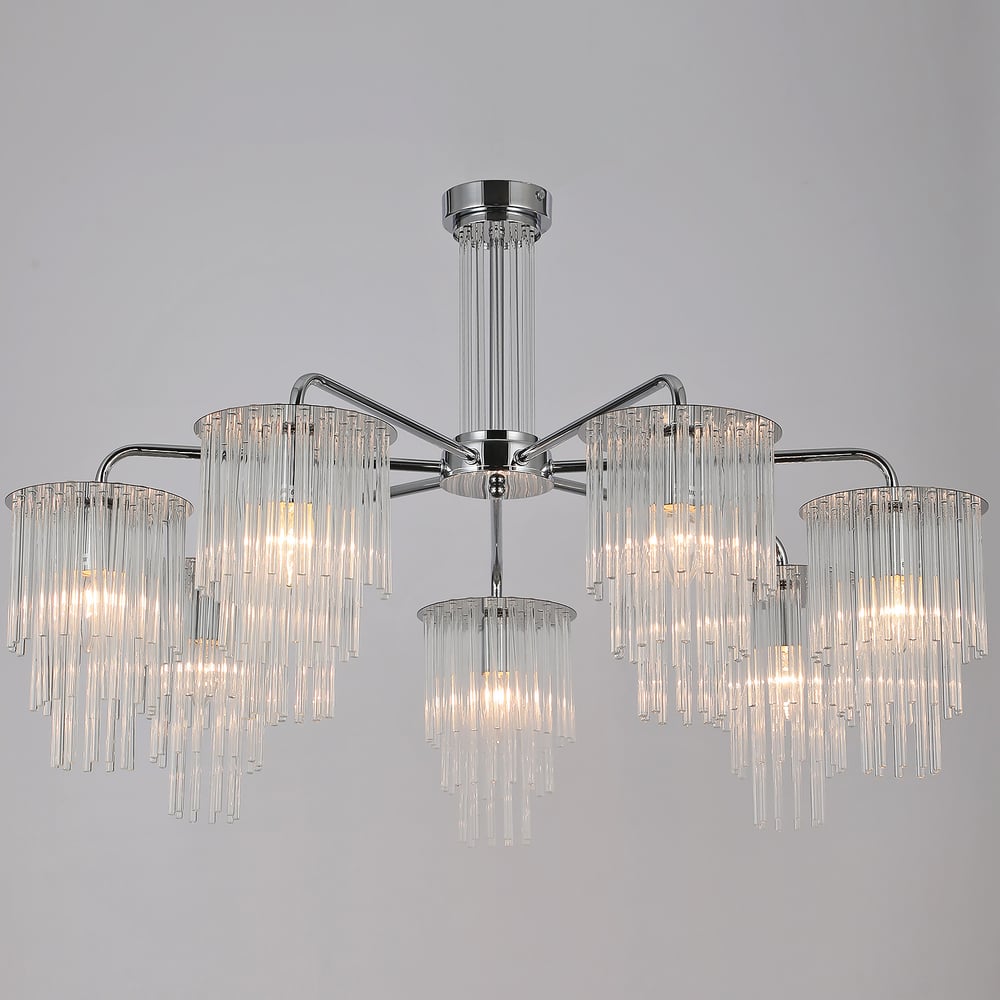 Потолочная люстра ILLUMICO IL0109-7P-79 CR - выгодная цена, отзывы ...