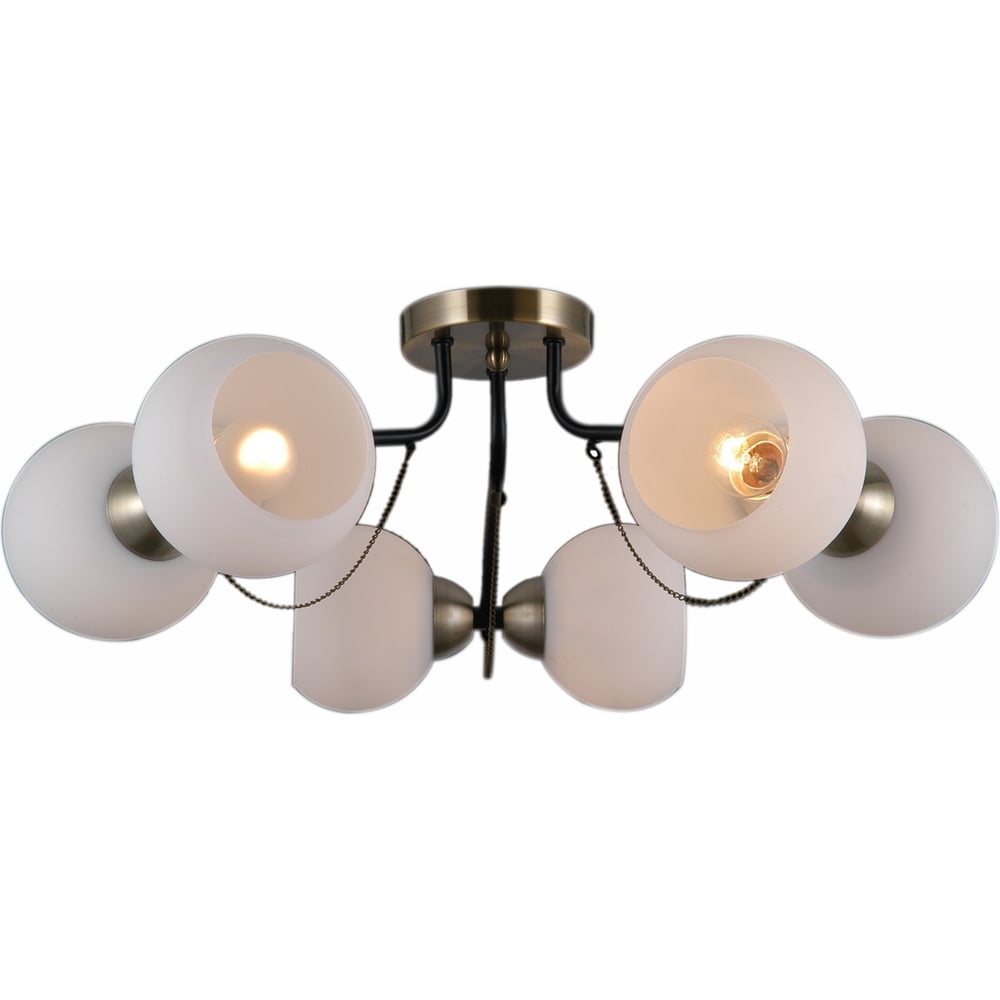 Потолочная люстра ILLUMICO IL0035-6CSQ-79 BK AB - выгодная цена, отзывы ...