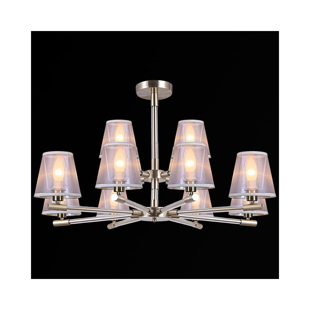 Потолочная люстра ILLUMICO IL9395-12PSQ-19 AB - выгодная цена, отзывы ...
